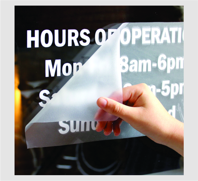 Vinyl Letters and Numbering - Redback Visual Communications Inc